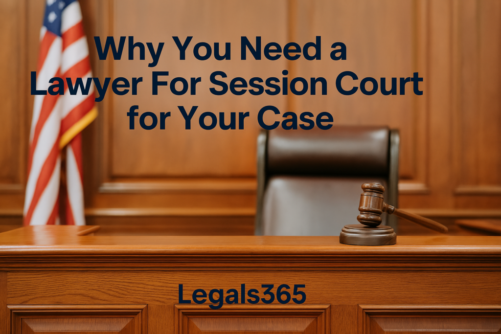 Why You Need a Lawyer for Your Session Court | Online Noida